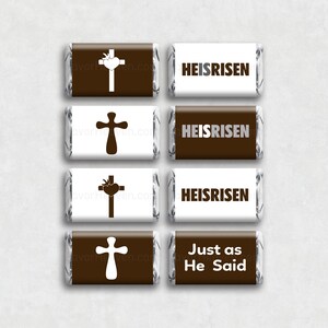 Instant Download Printable Easter Chocolate Candy Bar Wrappers ...