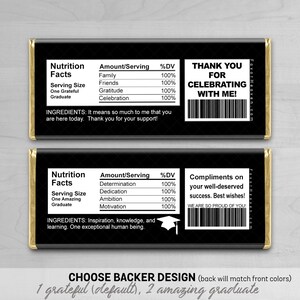 24 CUSTOM PERSONALIZED PRINTED Candy Bar Wrappers Your Text Your Photo ...