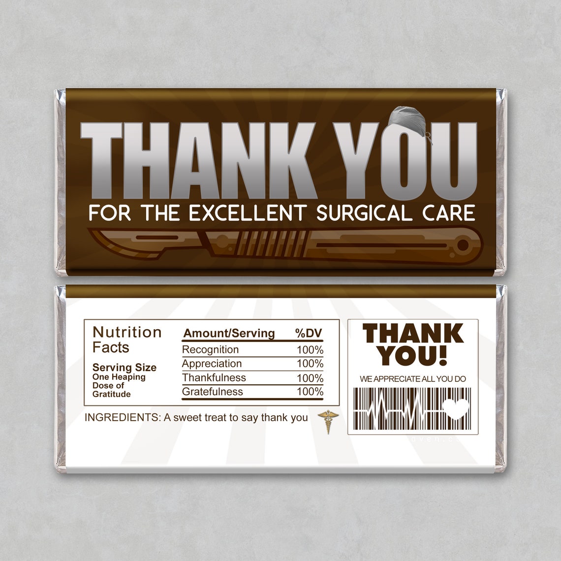 Surgeon Surgical Care Surgery Care THANK You Instant Download Printable ...