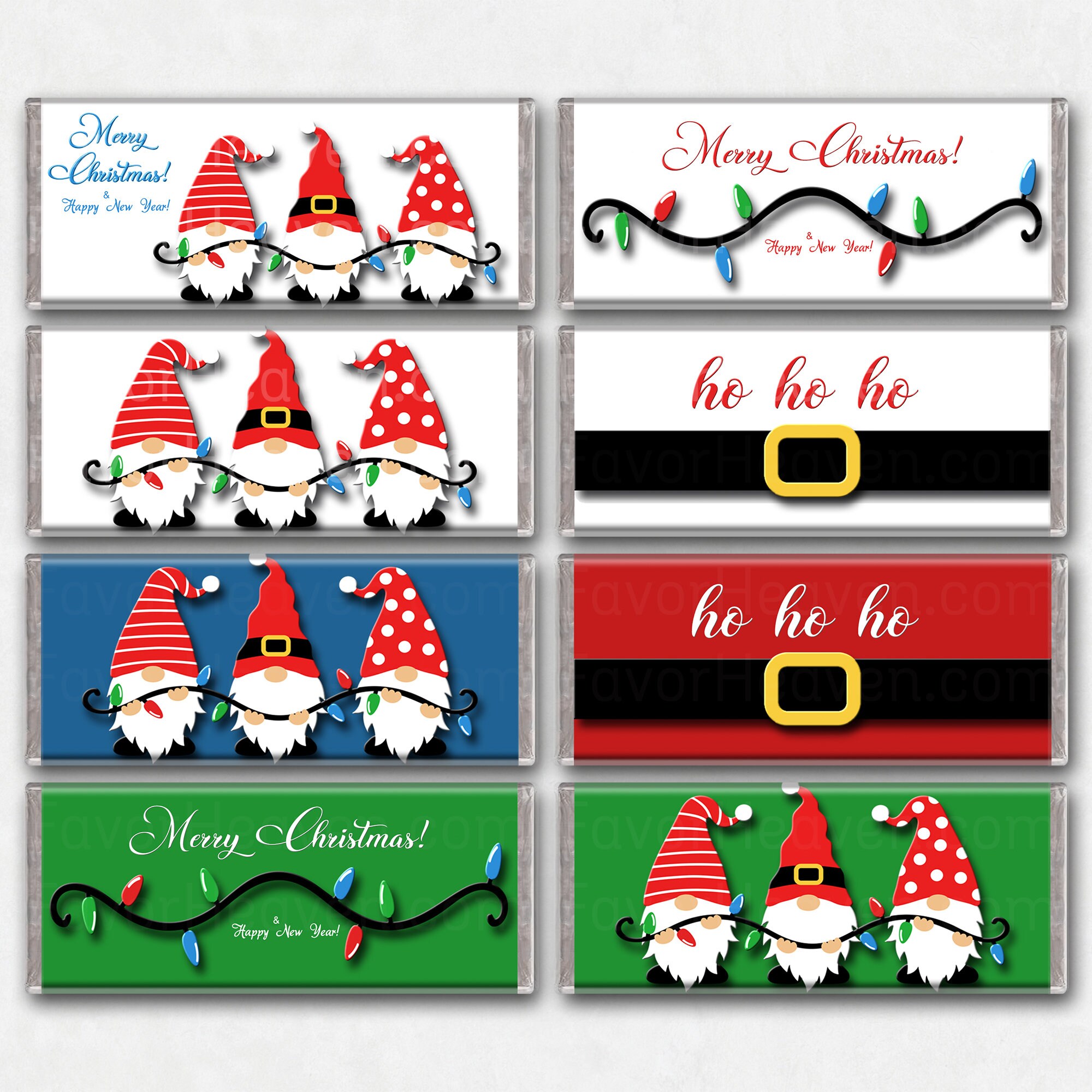 10 Digital Download Printable Christmas Gnomes Christmas - Etsy