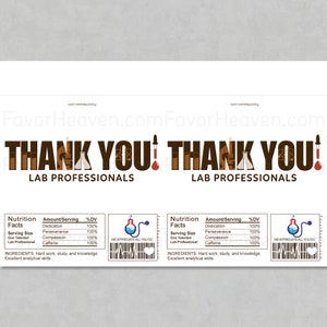 LAB PROFESSIONAL Lab Tech Lab Technician THANK You Instant Download ...