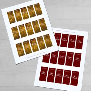 12 Digital Download Printable Christmas Nativity Ornaments Christian ...