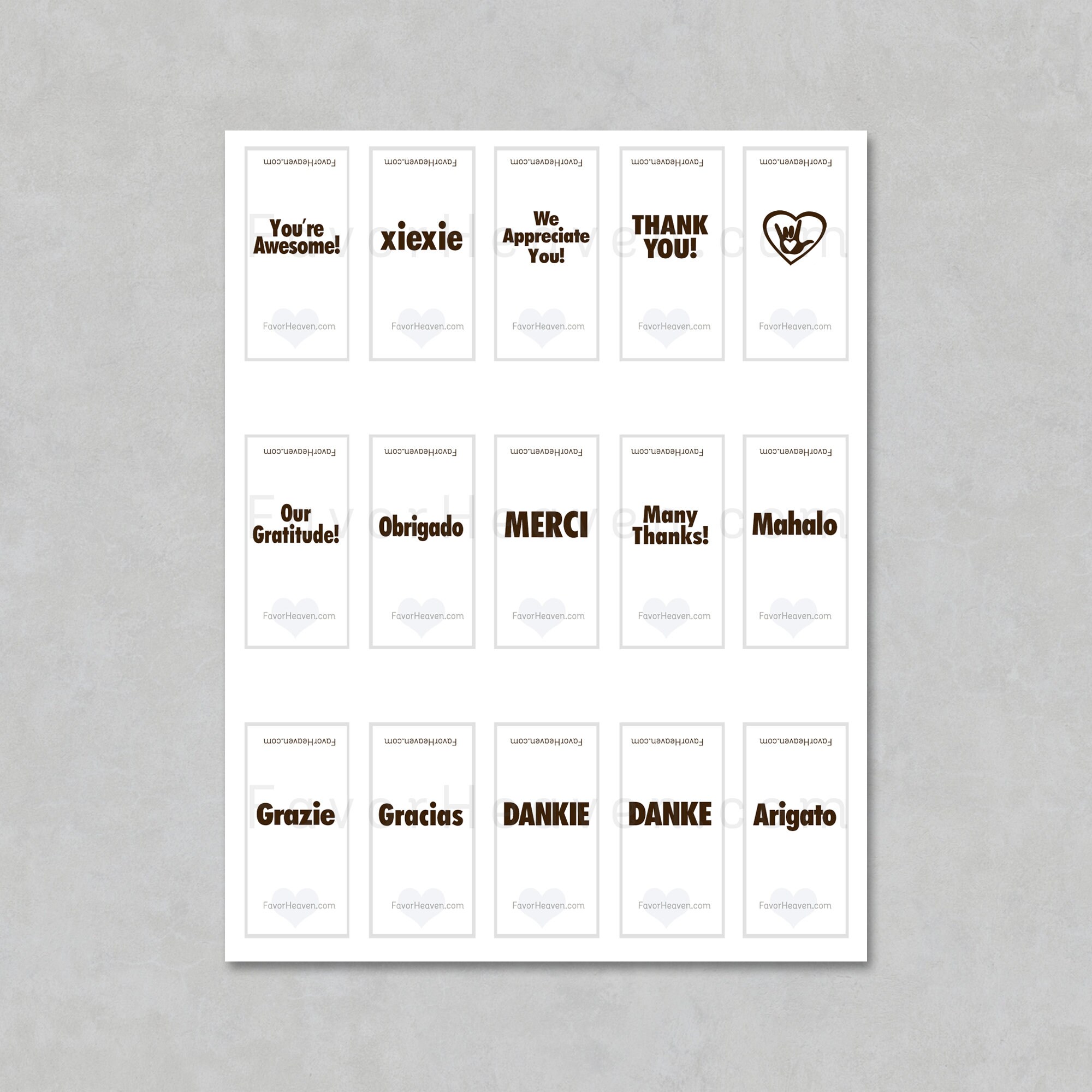 SCHOOL COUNSELOR THANK You Instant Download Printable Chocolate Candy ...