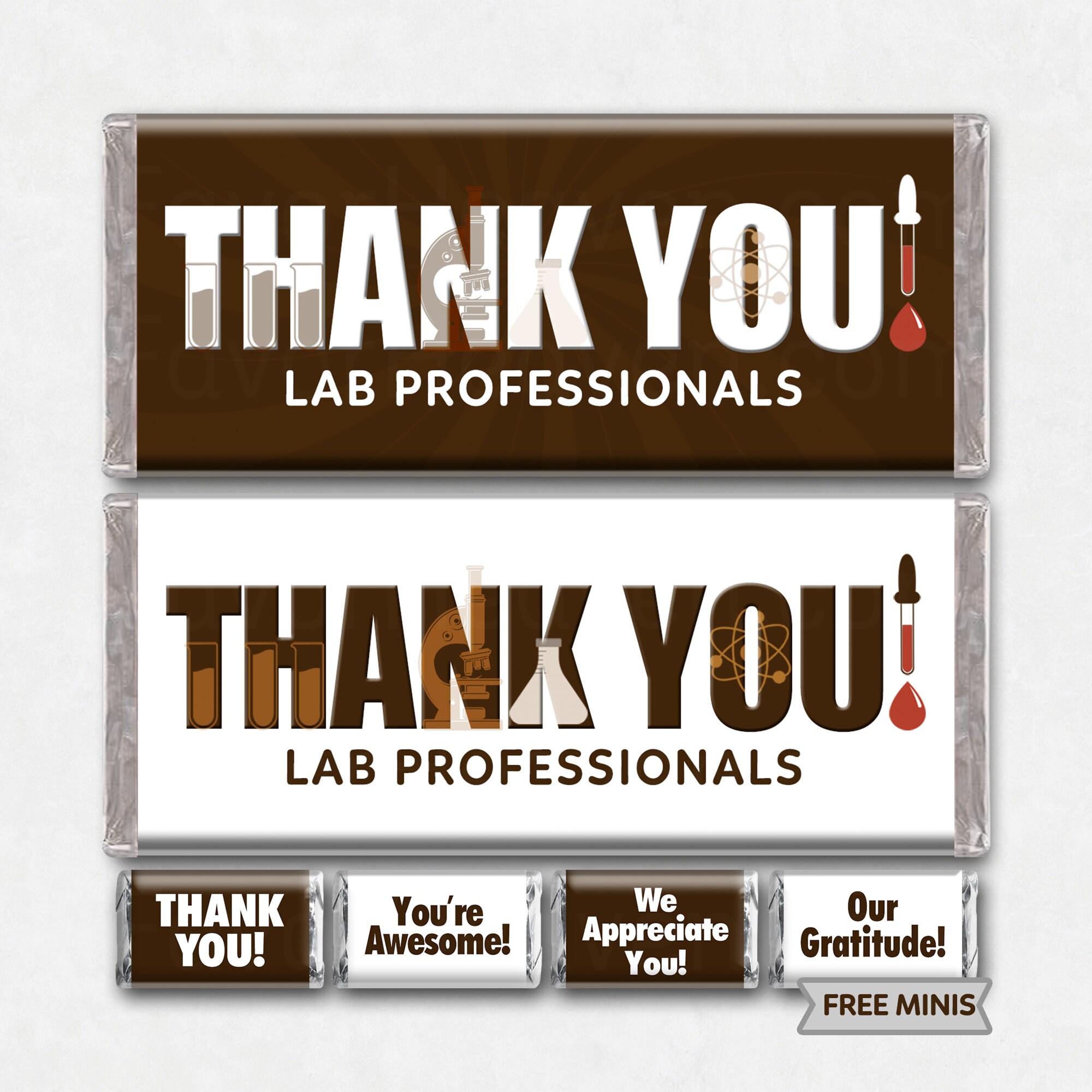 LAB PROFESSIONAL Lab Tech Lab Technician THANK You Instant - Etsy