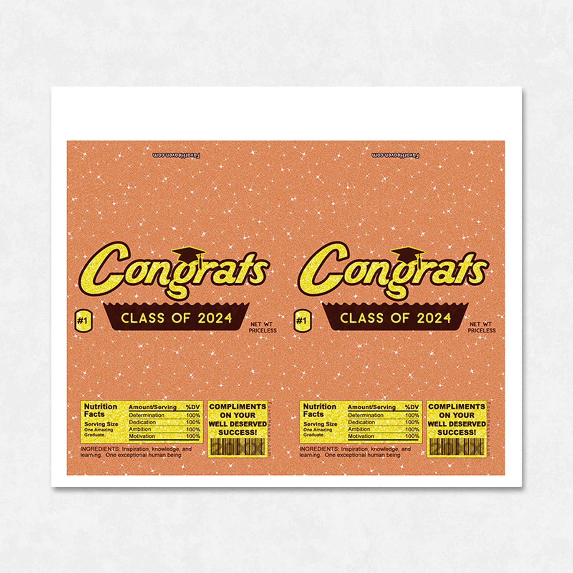 Instant Download Printable GRADUATE Candy Wrapper Party Gift Favor ...