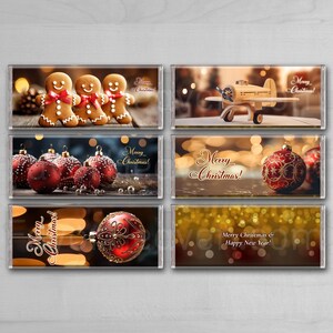 12 Digital Download Printable Christmas Gingerbread Man Ornaments ...