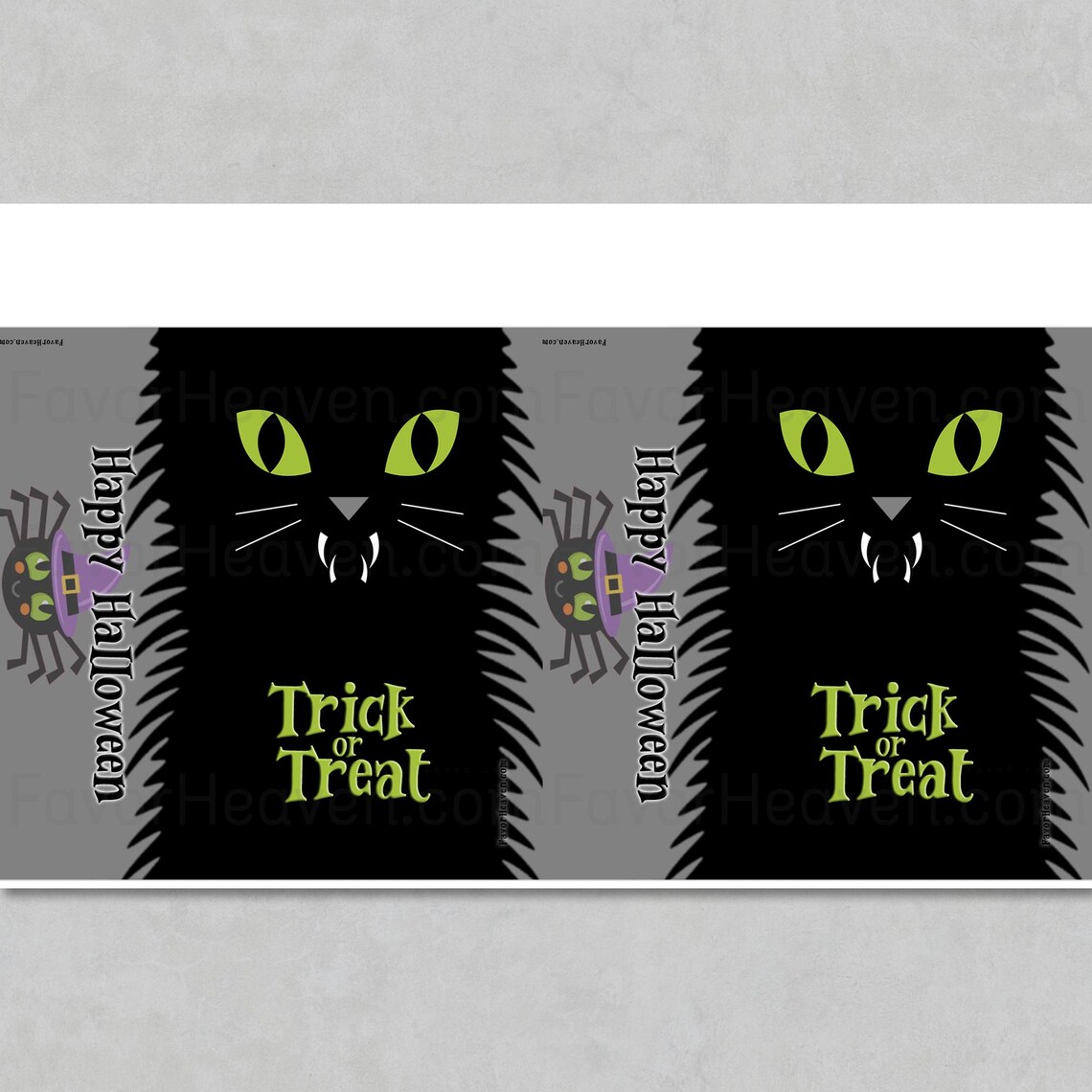 4 Digital Download Printable Halloween Chocolate Candy Bar Wrappers ...
