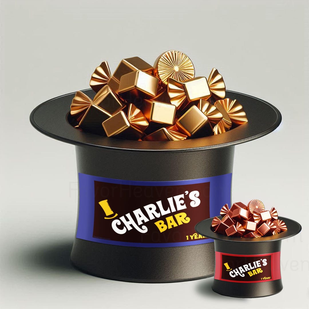 CUSTOM PERSONALIZED DIGITAL Printable Willy Golden Ticket 3 X 5 Labels ...