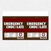 EMERGENCY CHOCOLATE Instant Download Printable Chocolate Candy Bar ...
