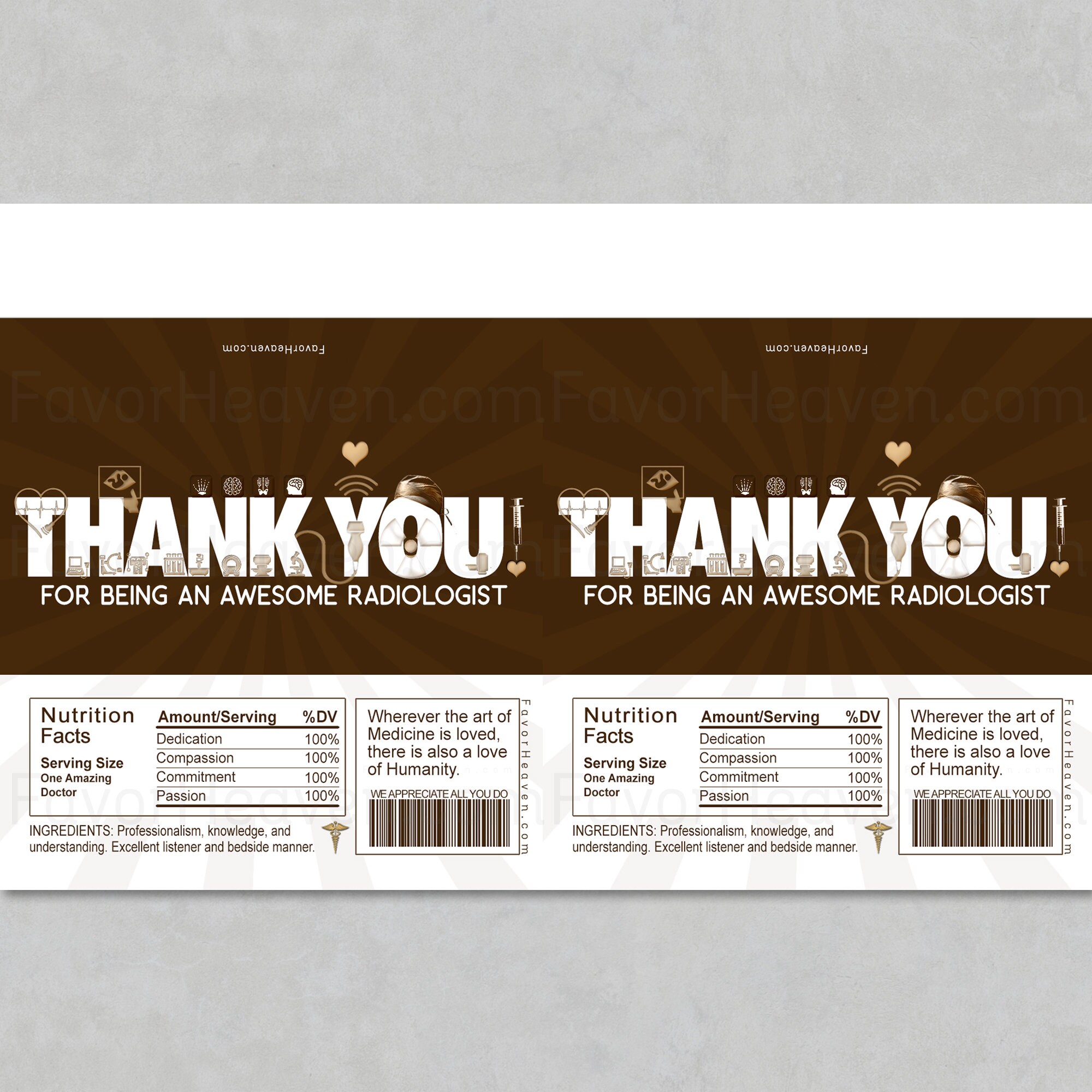 Radiologist Radiology Care Doctor THANK You Instant Download Printable ...