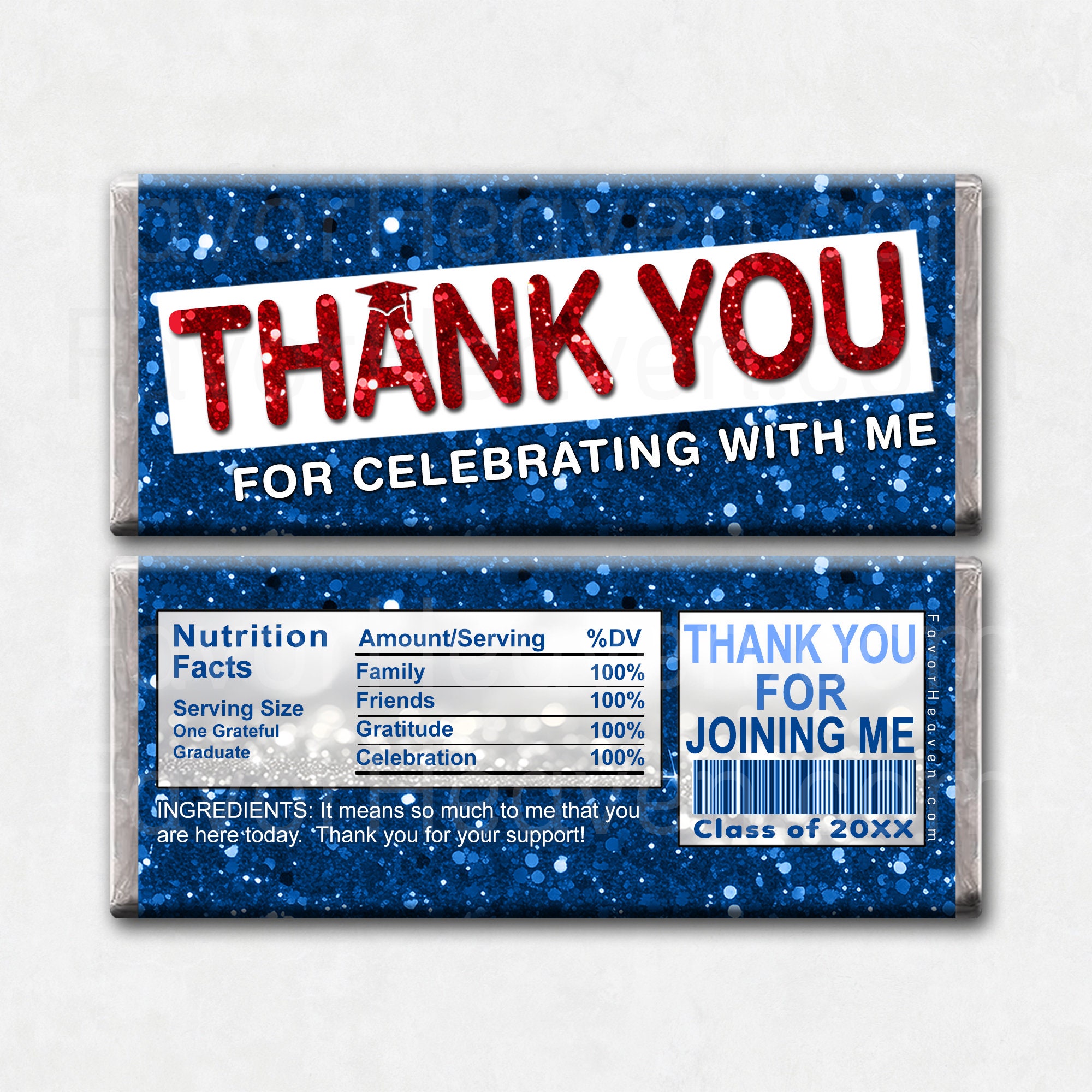 Instant Download Printable GRADUATE Chocolate Candy Bar Wrapper Party ...