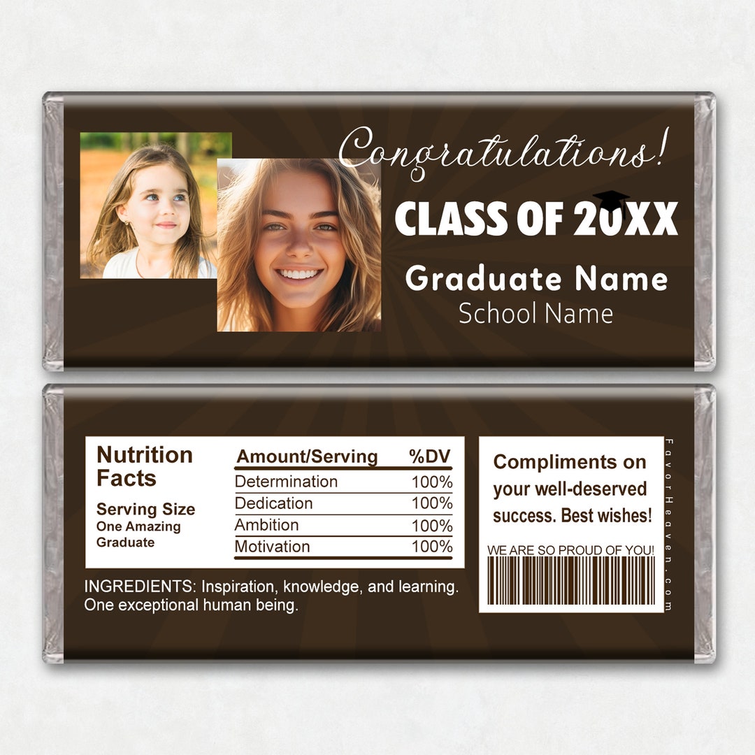 Custom Personalized Photos Digital Download Printable GRADUATE ...