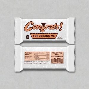 Instant Download Printable GRADUATE Chocolate Candy Bar Wrapper Party ...
