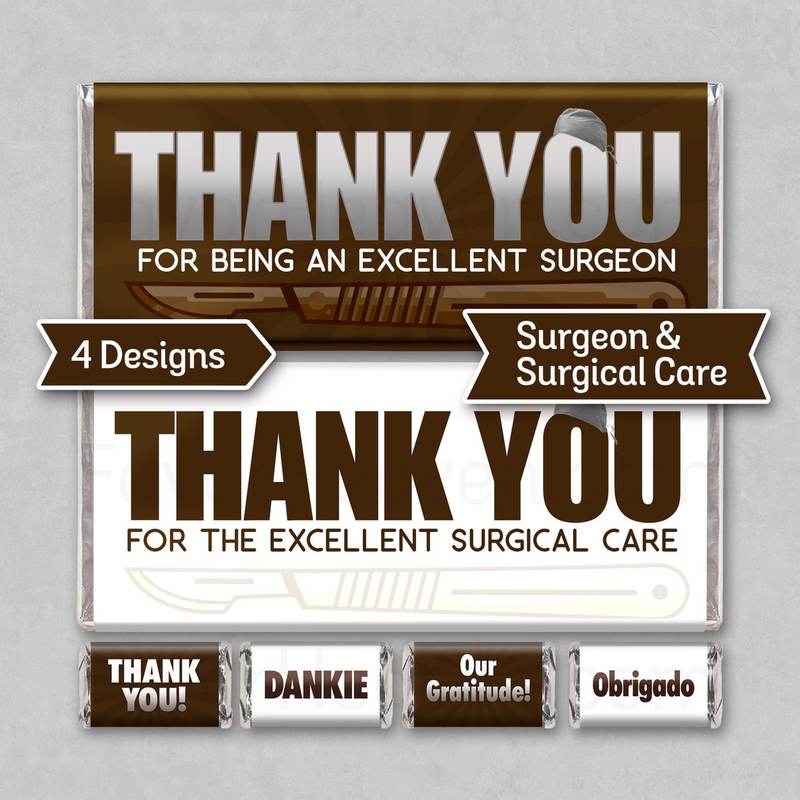 Surgeon Surgical Care Surgery Care THANK You Instant Download Printable ...