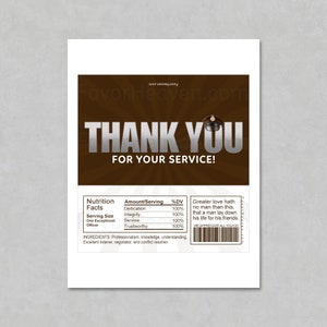 POLICE OFFICER THANK You Digital Download Printable Appreciation ...