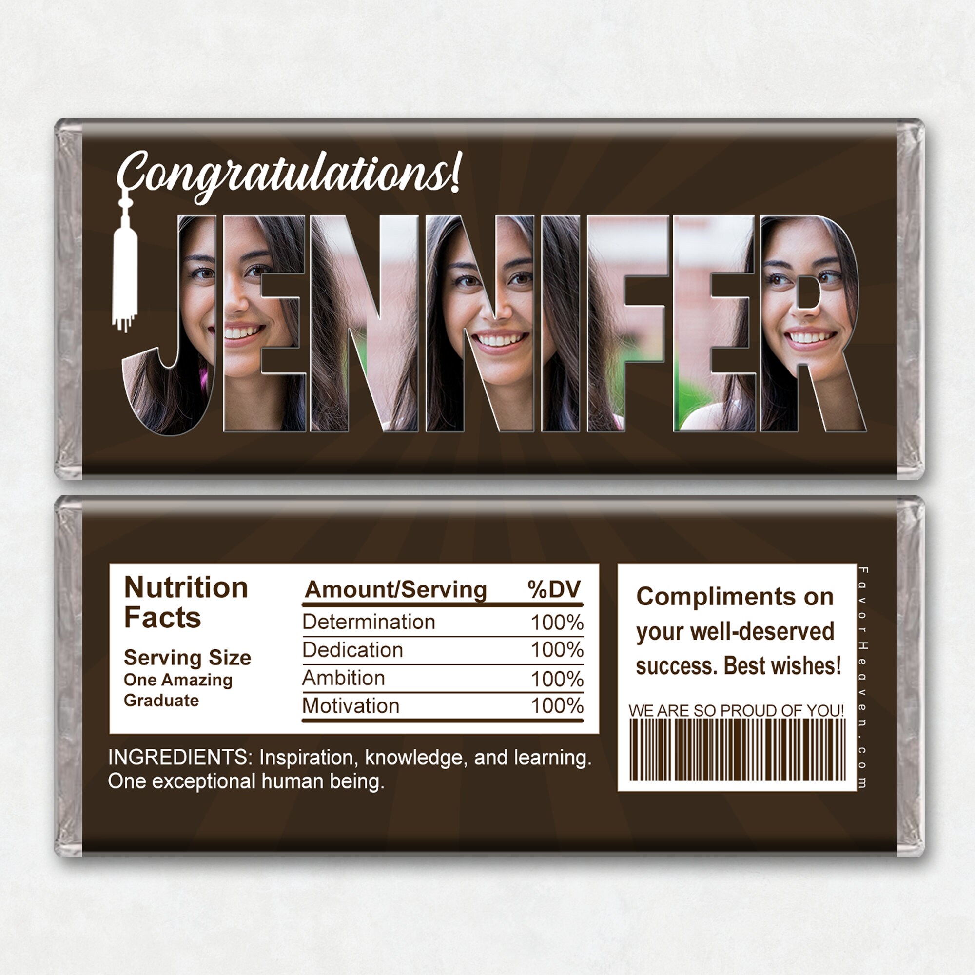 Custom Personalized Photos Digital Download Printable GRADUATE ...