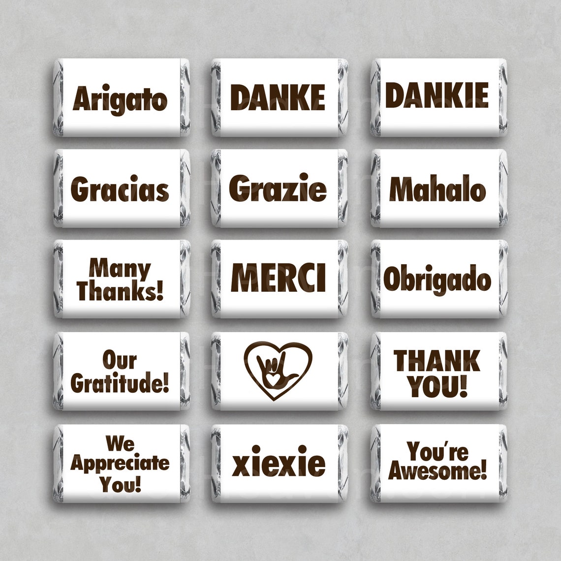 SCHOOL COUNSELOR THANK You Instant Download Printable Chocolate Candy ...