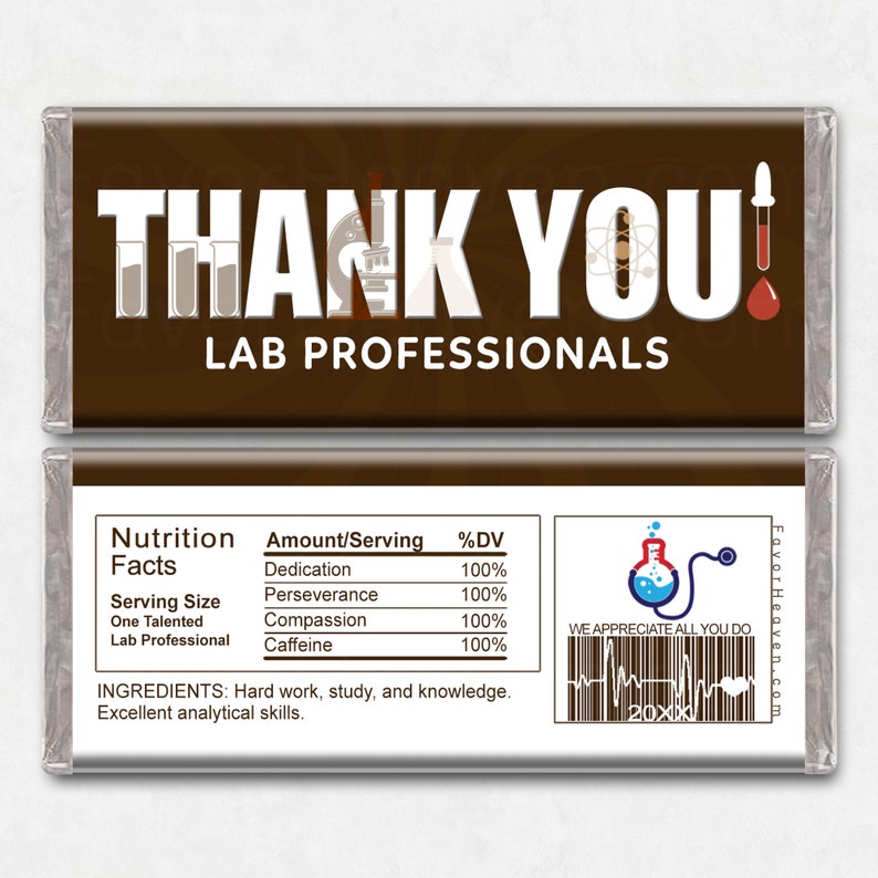 LAB PROFESSIONAL Lab Tech Lab Technician THANK You Instant - Etsy