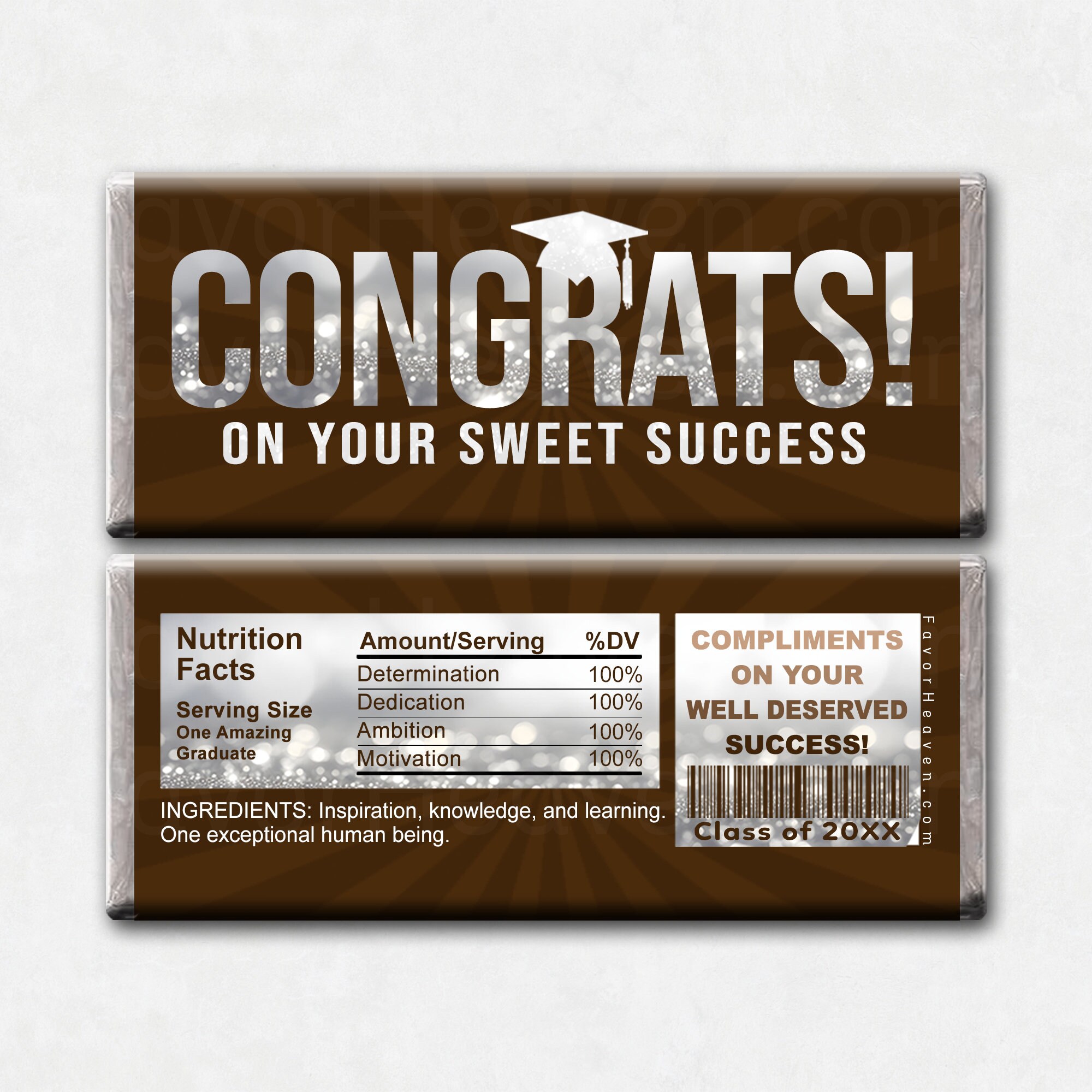 Instant Download Printable GRADUATE Chocolate Candy Bar Wrapper Party ...