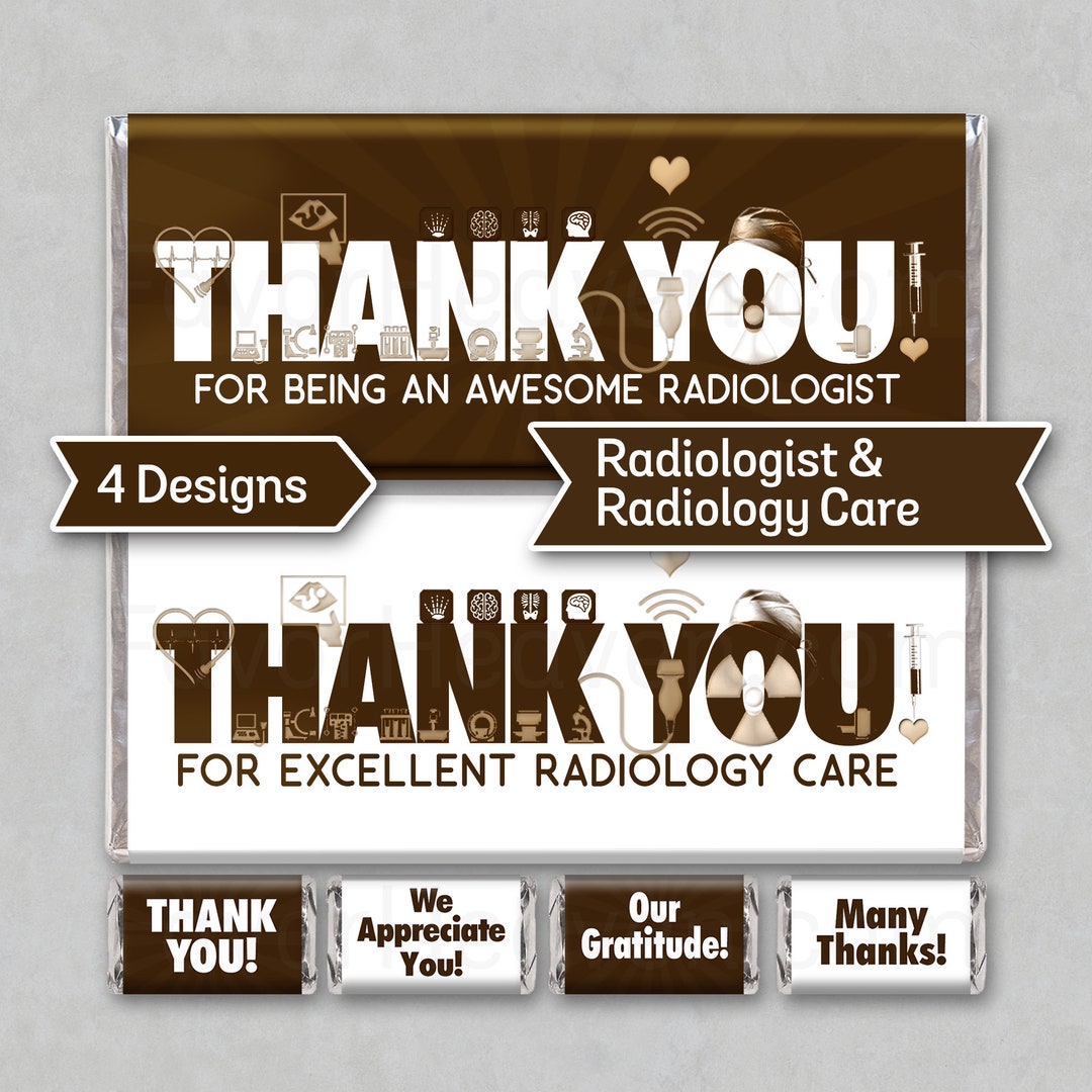 Radiologist Radiology Care Doctor THANK You Instant Download Printable ...