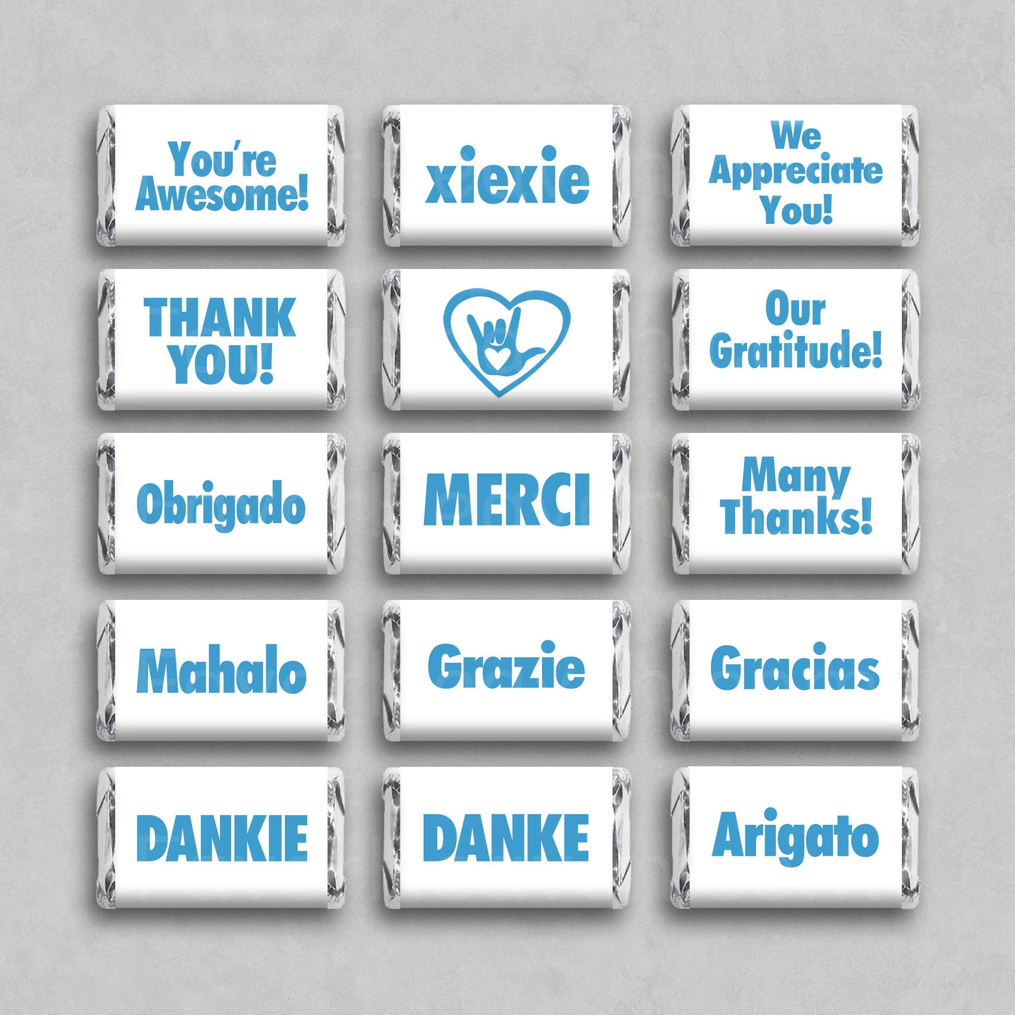 Happy Nurse Appreciation Week Thank You Digital Download Candy Bar ...