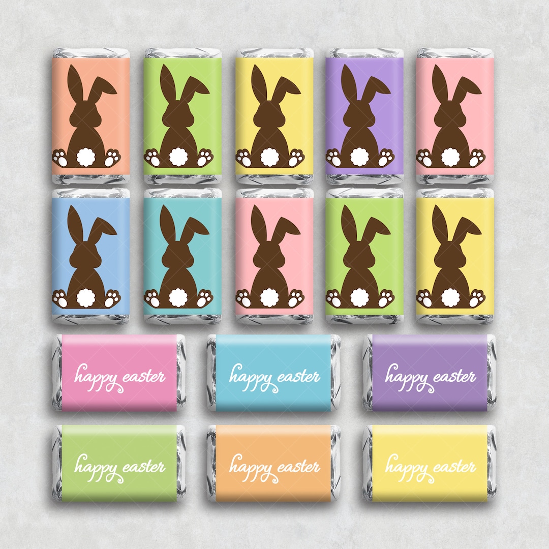 Instant Download Printable HAPPY EASTER Bunny Resurrection Sunday ...