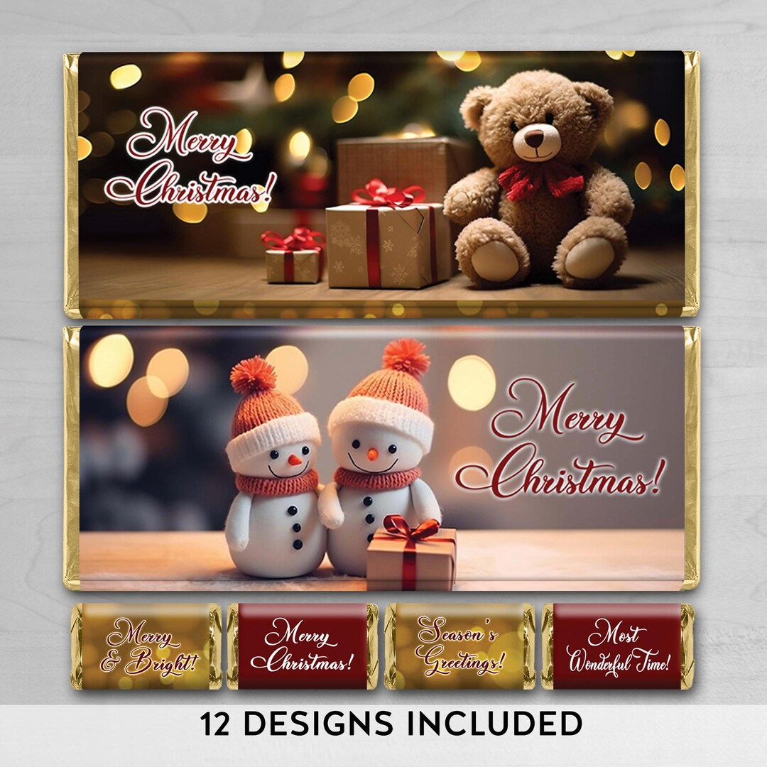 12 Digital Download Printable Christmas Gingerbread Man Ornaments ...