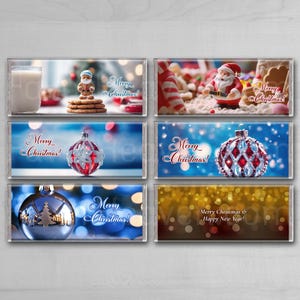 12 Digital Download Printable Christmas Gingerbread Man Ornaments ...