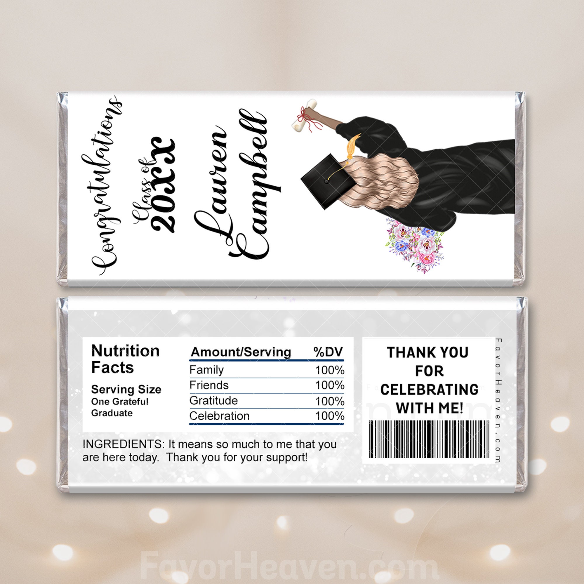 Graduation 2024 Custom Portrait Card Personalized Graduation Card ...