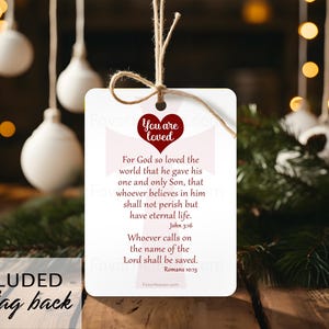 Legend of the Candy Cane Printable Tag | Candy Cane Poem | Christmas ...