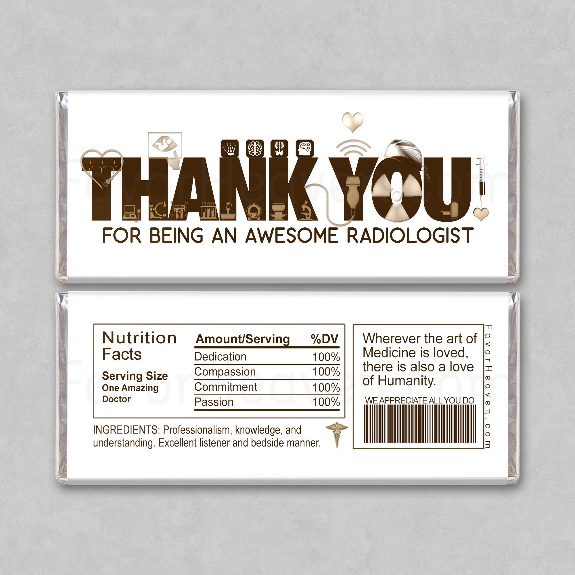 Radiologist Radiology Care Doctor THANK You Instant Download Printable ...