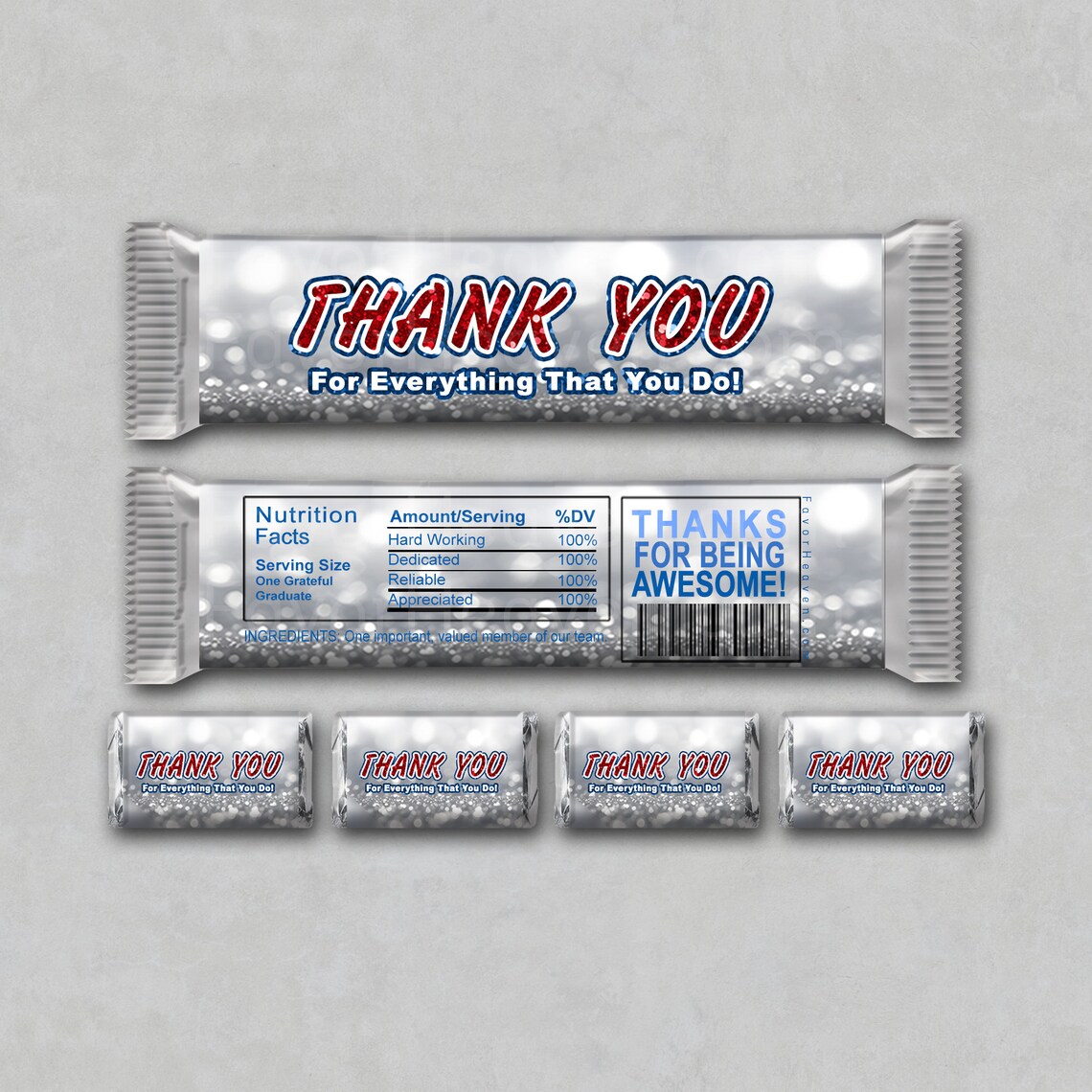 EMPLOYEE APPRECIATION Thank You for All That You Do Instant Download ...