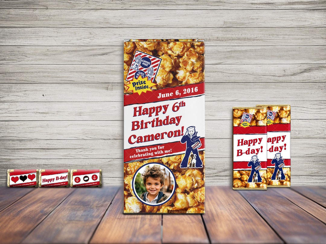 20 CRACKER JACK Stickers, Cracker Jack Labels, Box Wrappers ...