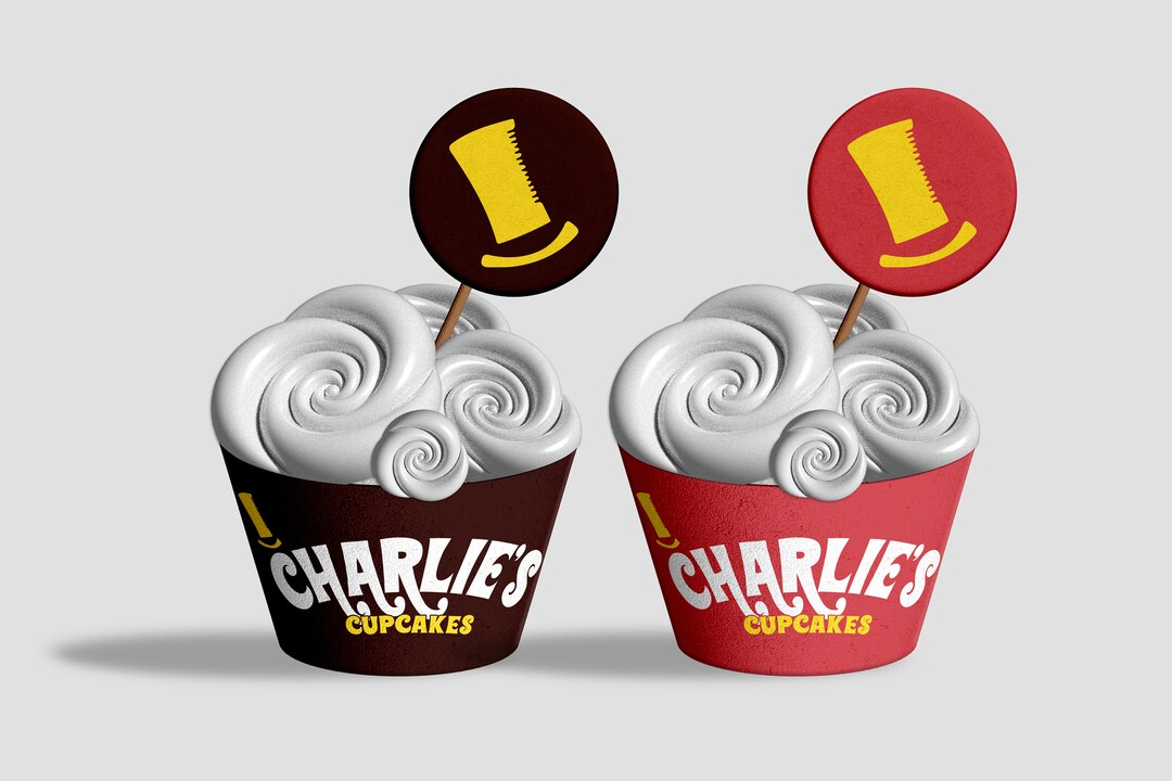 CUSTOM PERSONALIZED DIGITAL Printable Willy Golden Ticket Cupcake ...