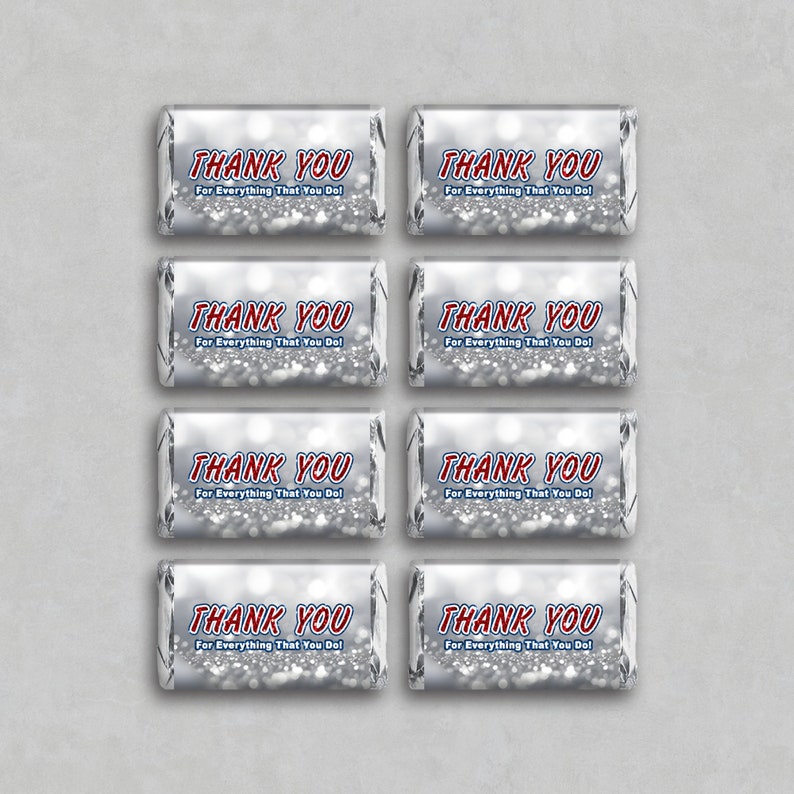 EMPLOYEE APPRECIATION Thank You for All That You Do Instant Download ...