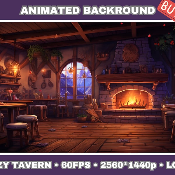 Tavern Vtuber Background - Etsy