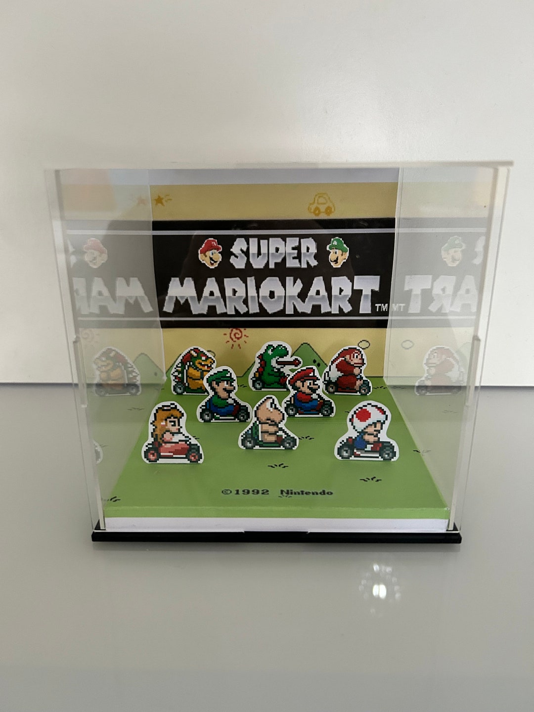 Diorama 15cm Cube Custom Made Any Subject Gaming Pokemon Mario N64 Snes ...