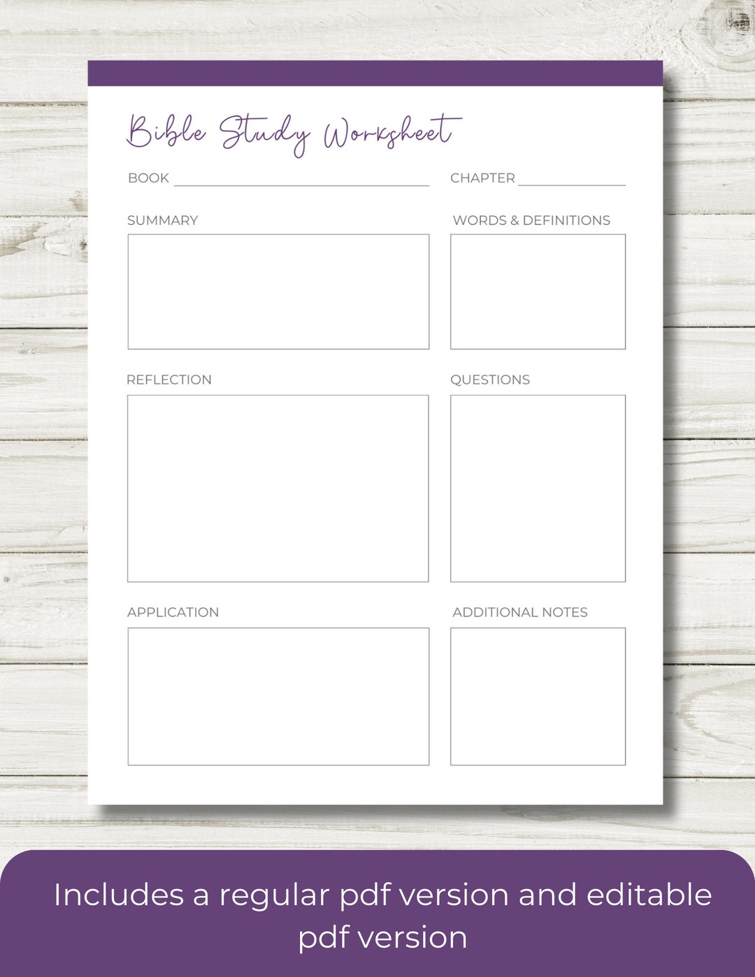 Bible Study Worksheets | Printable Bible Worksheets | Bible Notes ...