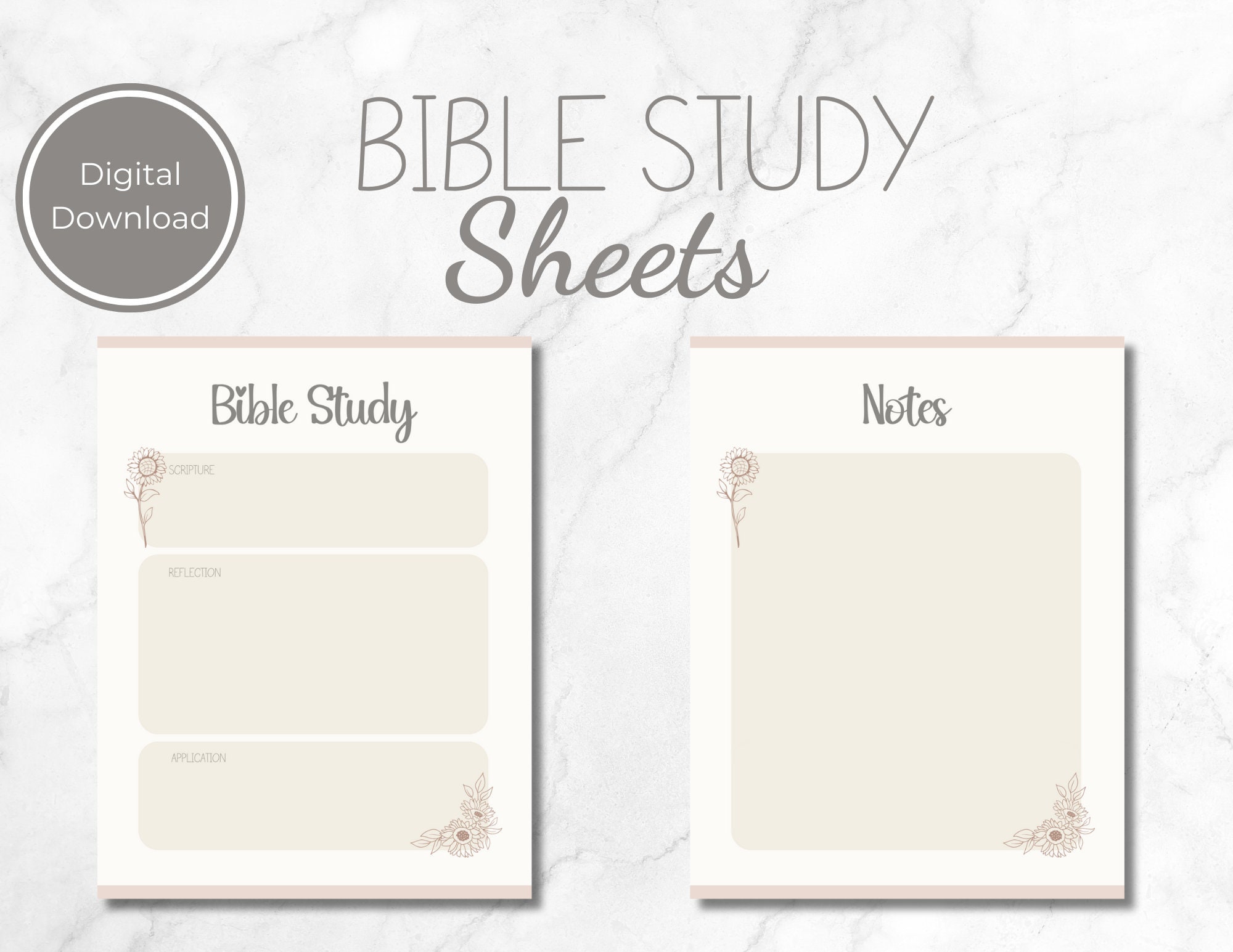 Bible Study Worksheet, Bible Study Sheet, Bible Study Notes, Printable ...