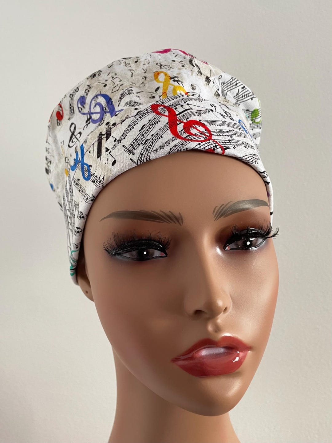 Euro Style Surgical Scrub Cap, Music - Etsy