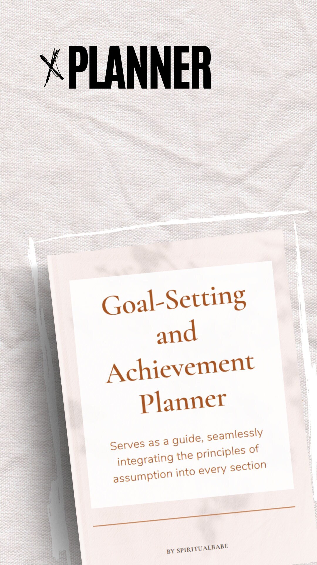Goal Planner Success Planner Life Goals Journal goal Setting Workbook ...
