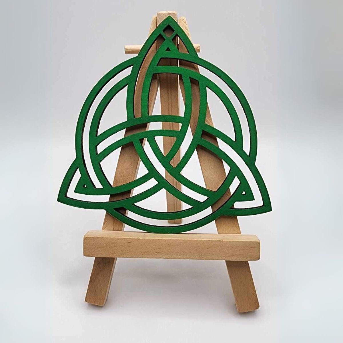 Laser Cut Wood Irish Trinity Knot Ornament, Triquetra Celtic Knot ...