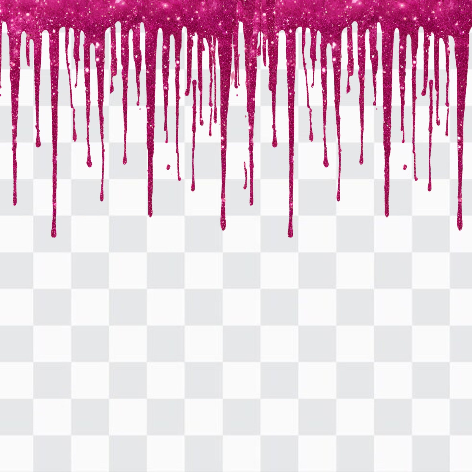 17 Seamless Glitter Dripping Overlay Images 17 Colors Gold Silver Pink ...