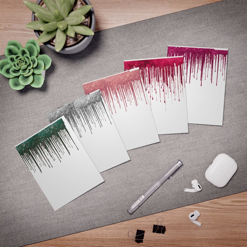 17 Seamless Glitter Dripping Overlay Images 17 Colors Gold Silver Pink ...