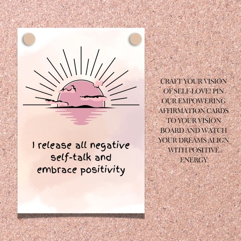 24 Printable Affirmation Cards for Self-love, DIY Affirmation Cards ...