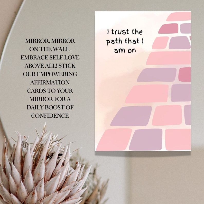 24 Printable Affirmation Cards for Self-love, DIY Affirmation Cards ...
