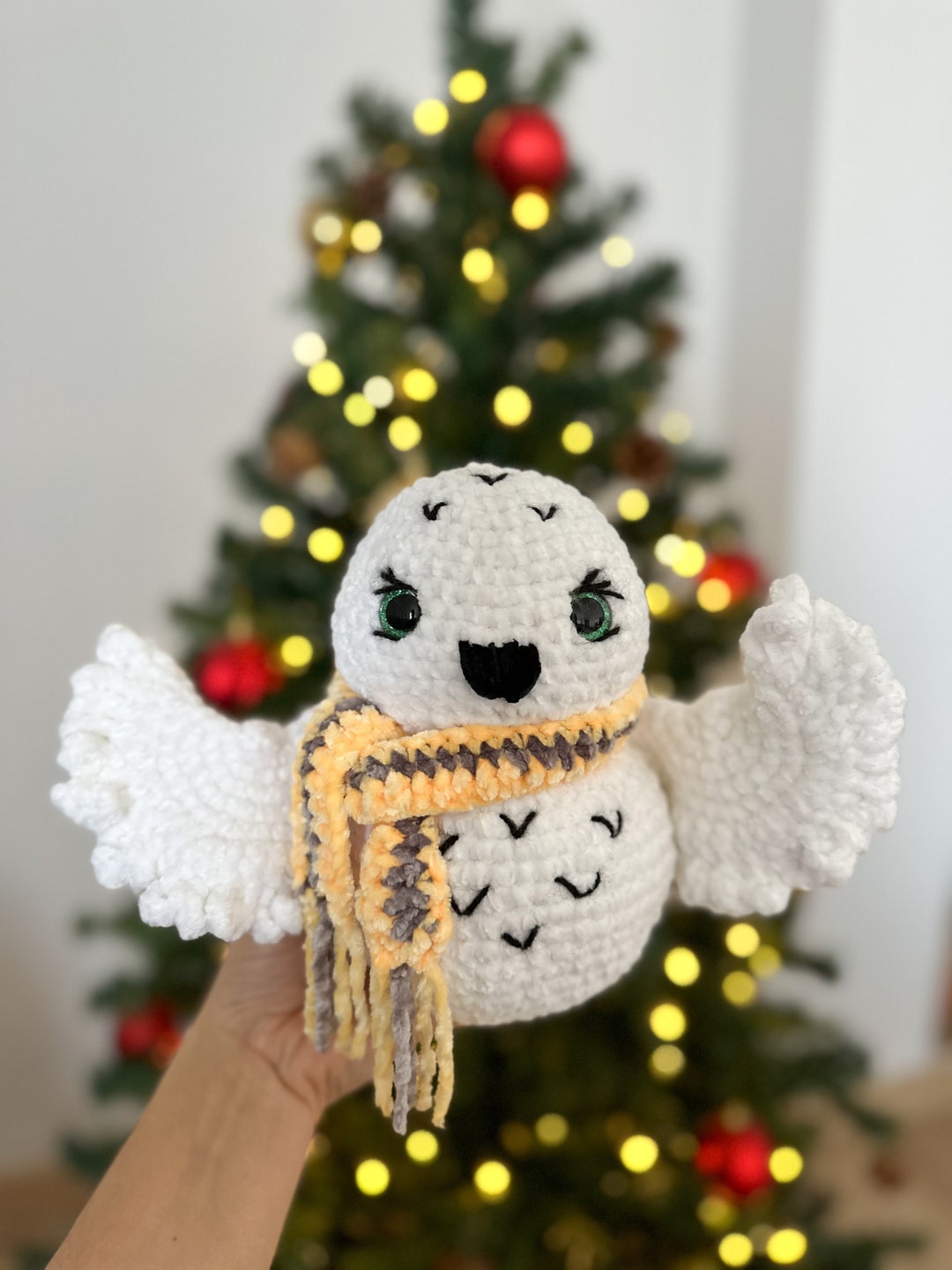Hedwig Plush Stuffed Amigurumi - Etsy