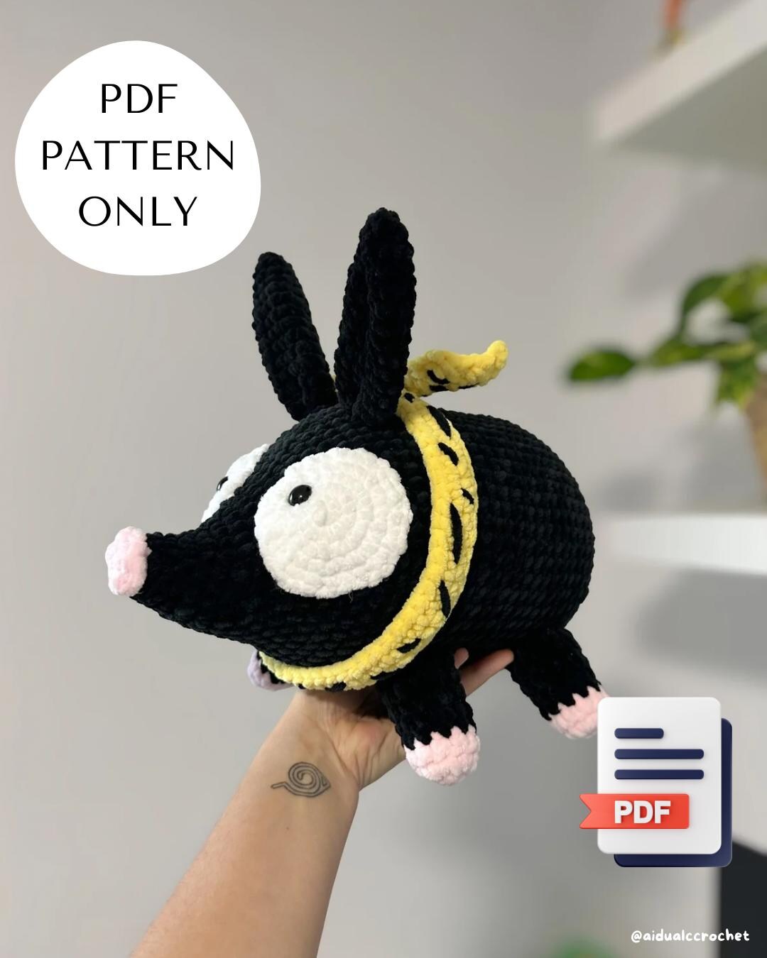 P-CHAN PATTERN - Crochet Pattern - Amigurumi - Plushie - Etsy
