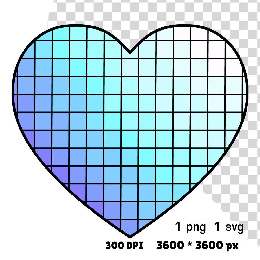 Blue Heart ,blue Heart PNG, Blue Heart SVG, Digital Image, High Quality ...