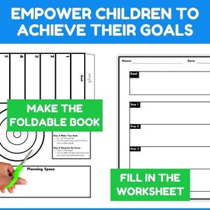 New Year 2025 | Goal Setting and Mapping | Foldable Interactive Book ...